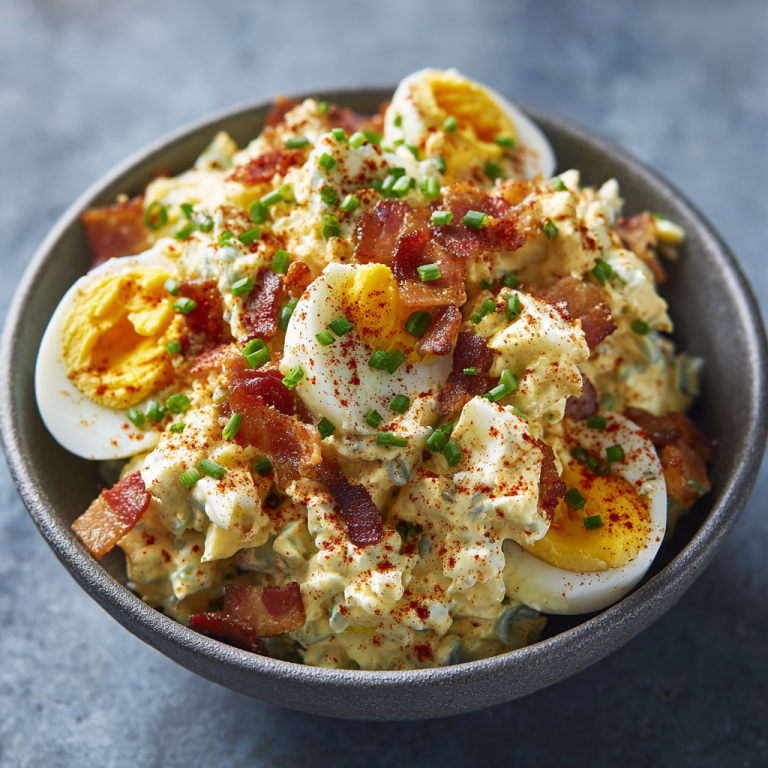 Keto Deviled Egg Salad - Feastical