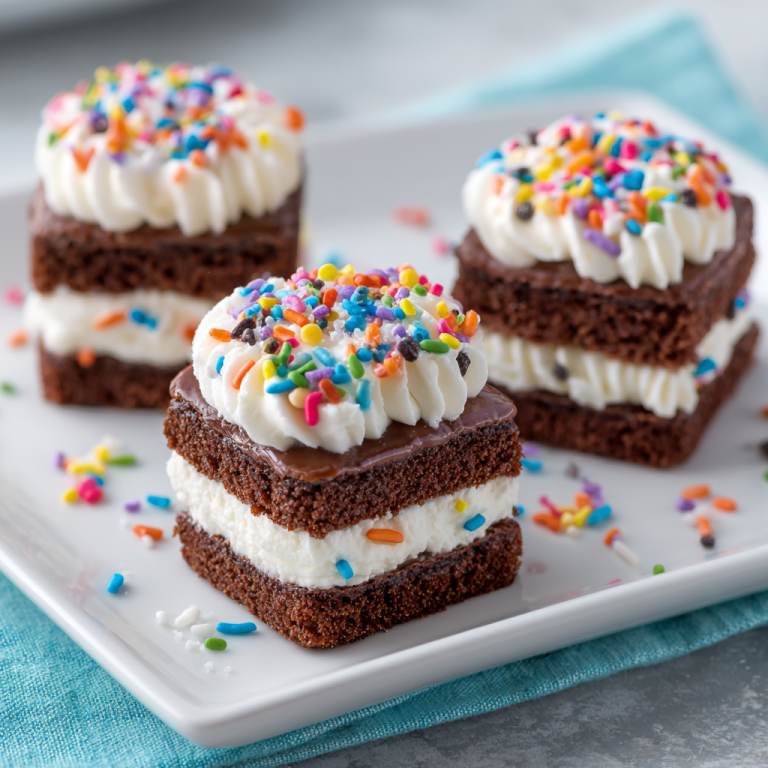 Mini Lunch Box Cakes – Soft Chocolate Layers with Vanilla Buttercream ...