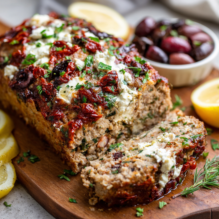 Mediterranean Meatloaf : Bright, Herby & Packed with Bold Flavor ...